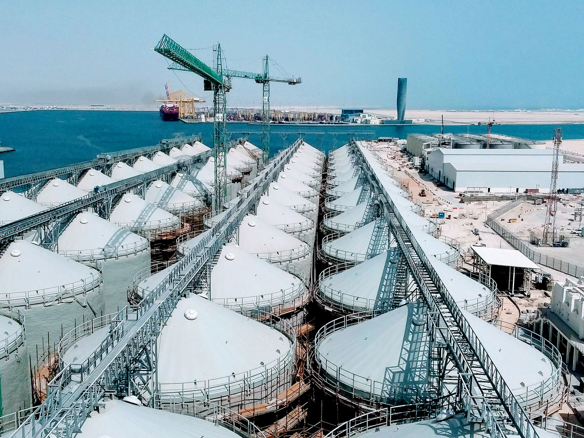 Port grain terminals - Cesco Group