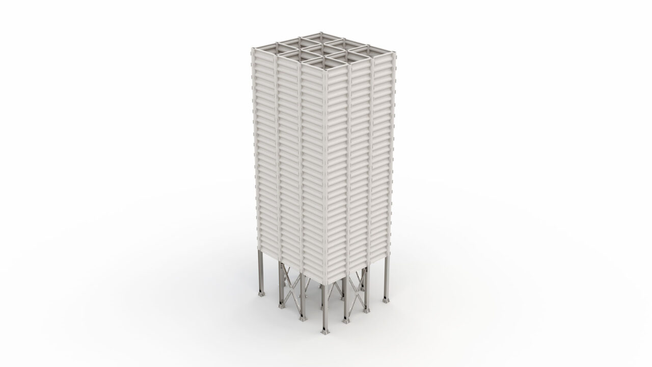 Corrugated Square Silos CSS - Cesco Group