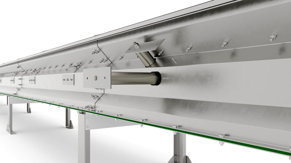 Fully enclosed belt conveyor RBC 600E 800E 1000E 1200E 1400E - Cesco Group