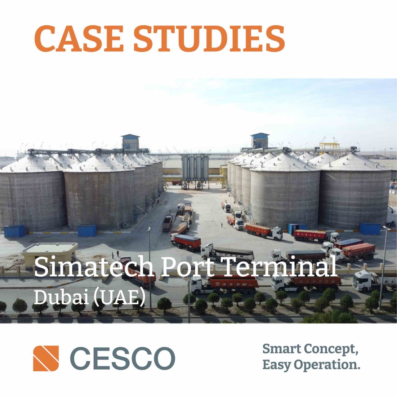 Building Excellence: CESCO Case Studies - Grain Port Terminal for Simatech Dubai - Cesco Group