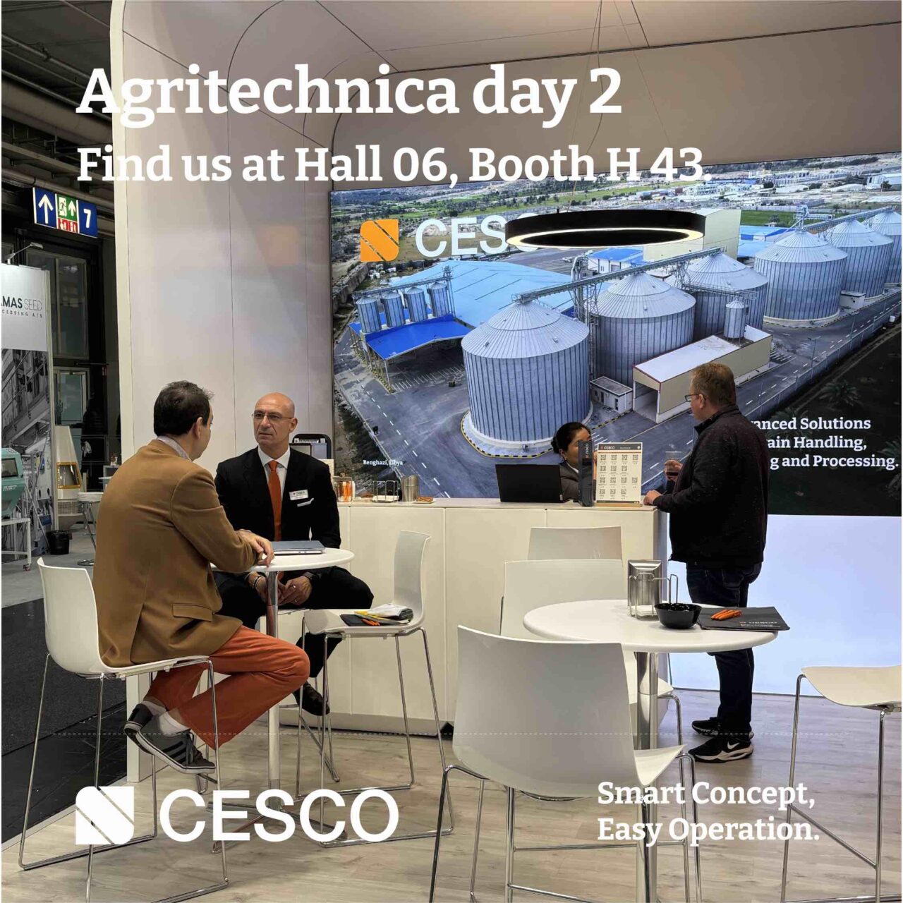 Day 2 at AGRITECHNICA 2025. The energy at CESCO EPC's booth keeps ...